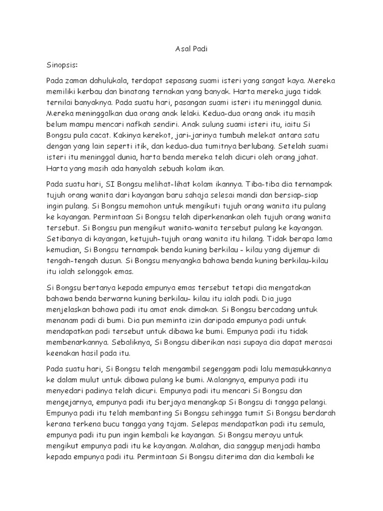 Asal Padi | PDF