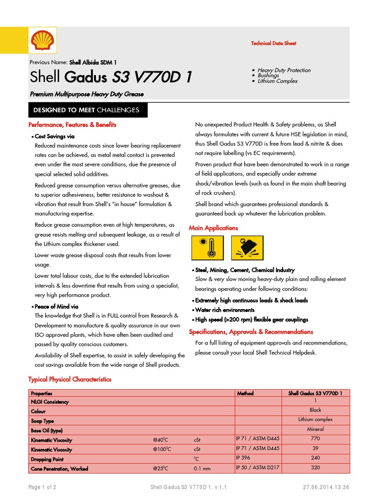 GPCDOC Local TDS United Kingdom Shell Gadus S3 V770D 1 (en-GB) TDS ...