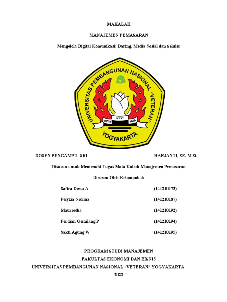 Salin-MAKALAH PEMASARAN SETELAH UTS | PDF