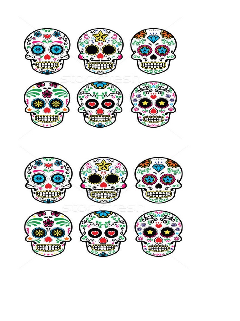 Dibujos Dia de Muertos Calaveritas | PDF