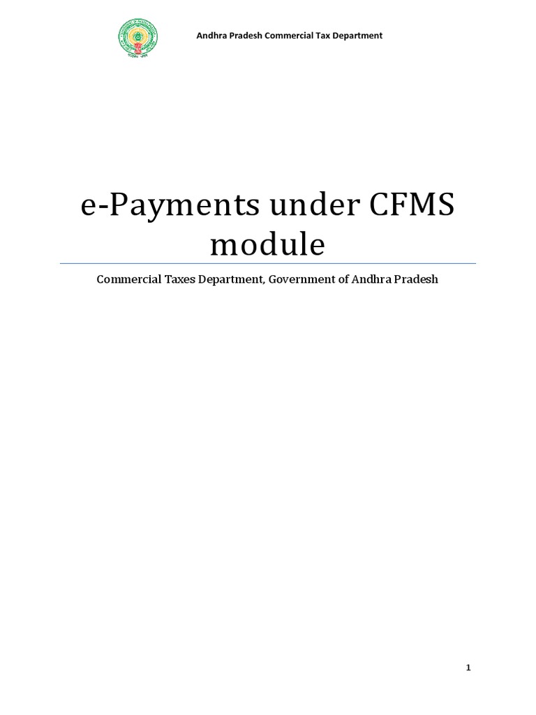 CFMS Payments | PDF | Payments | Taxes