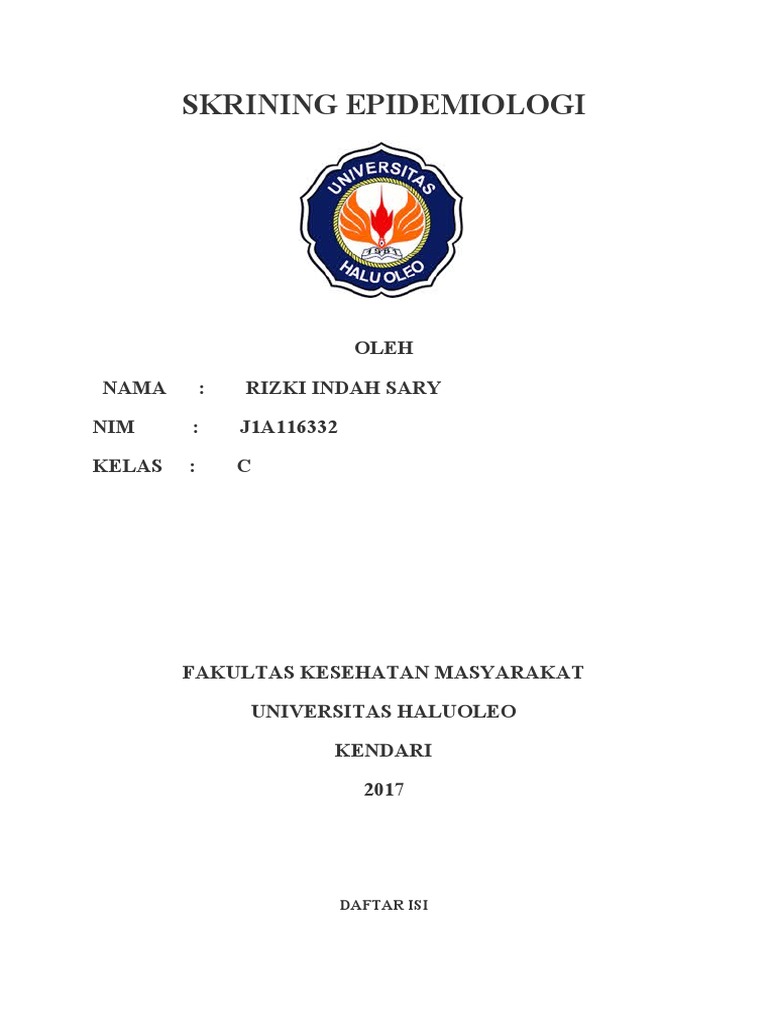 Skrining Epidemiologi | PDF