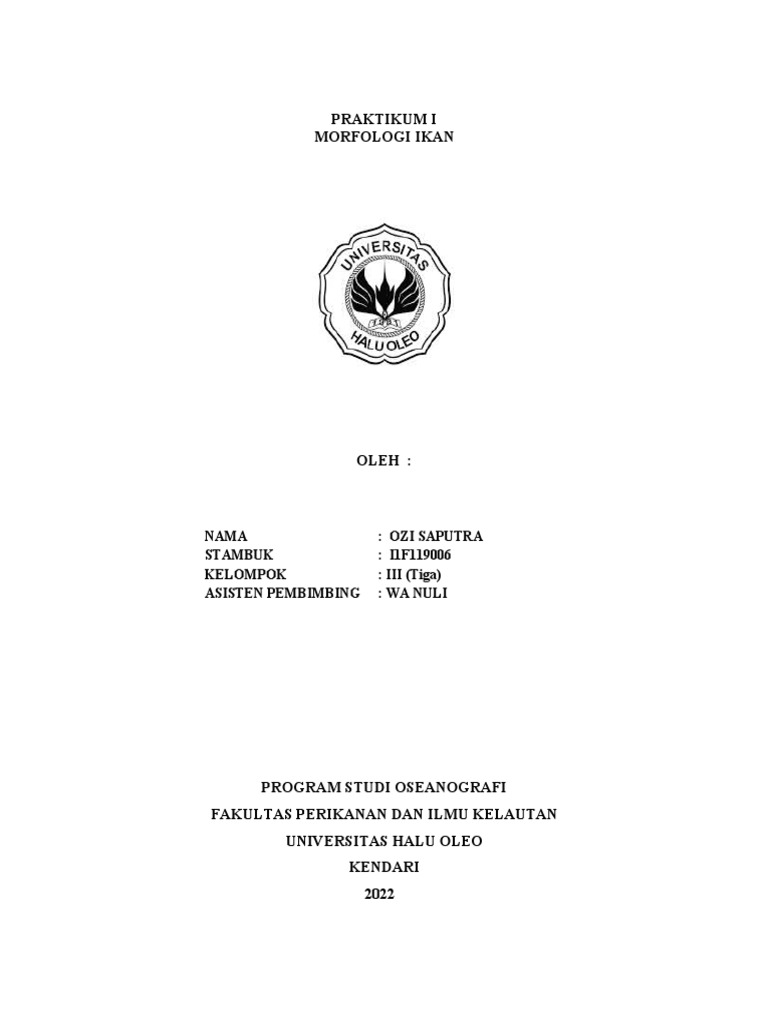 Morfologi Ikan Katamba dan Layang | PDF