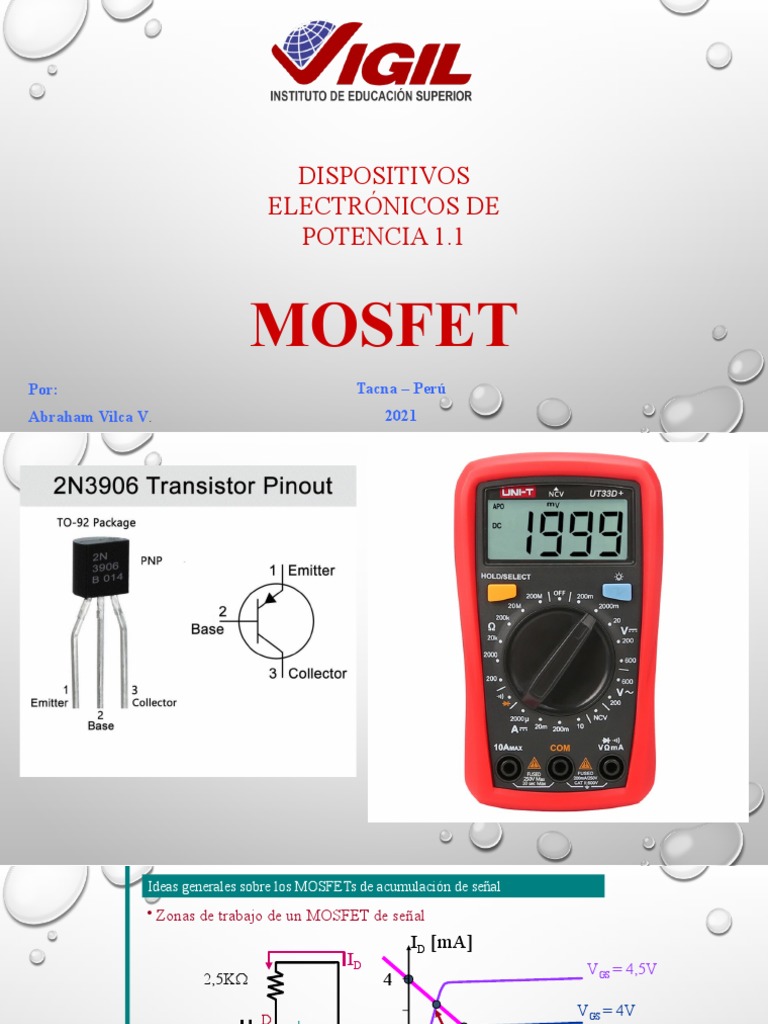Dispositivos Electrónicos-Mosfet | Descargar gratis PDF | Mosfet | Transistor de unión bipolar