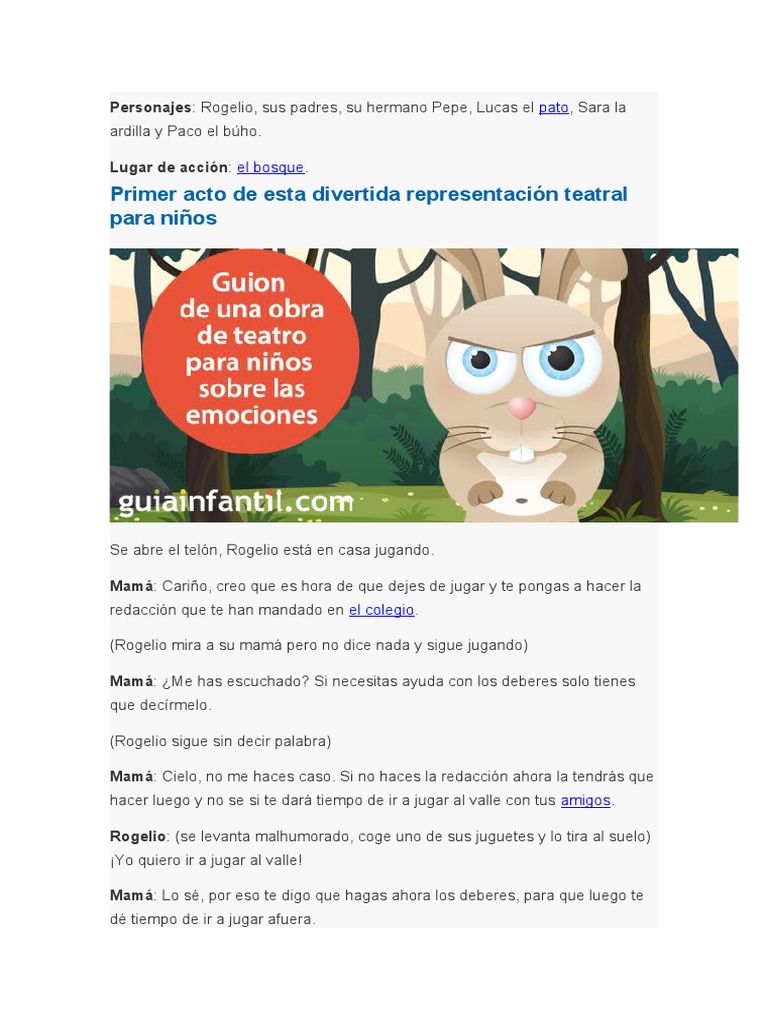 Obra Las Emociones | PDF