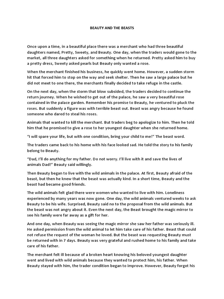 Beauty and The Beasts | PDF