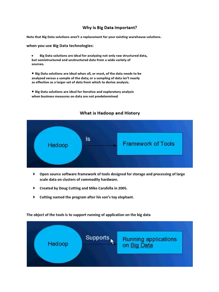Bda Unit 1 | PDF | Apache Hadoop | Map Reduce Bda Unit 1 | PDF | Apache Hadoop | Map Reduce