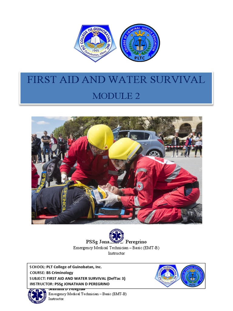FIRST AID AND WATER SURVIVAL Mod.2 | PDF | Dangerous Goods | Emergency ...