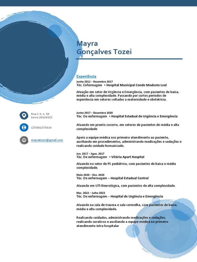 Curriculo Mayra | PDF