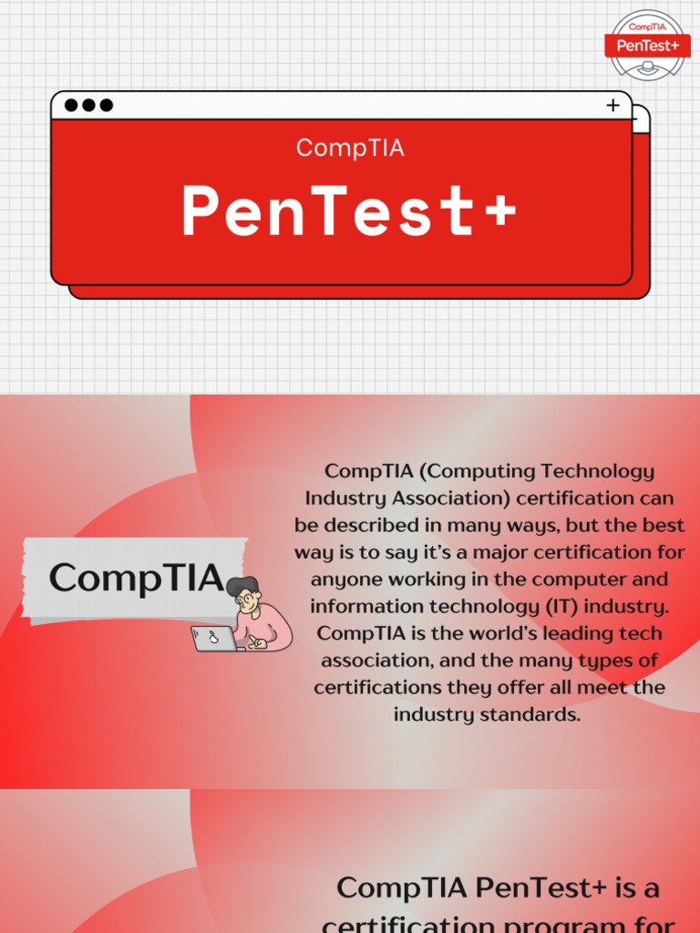 Pentest+ Presentation | PDF