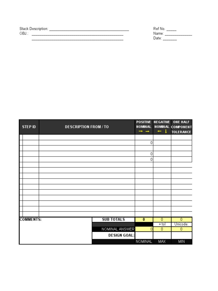 Stack Form 7.2 | PDF | Spreadsheet | Applied Mathematics
