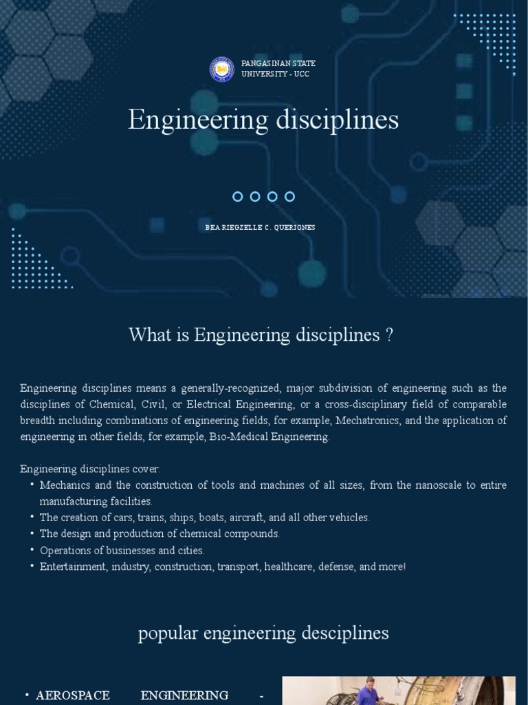 Emerging Chapter 4 - Engineering Disciplines | PDF | Engineering ...