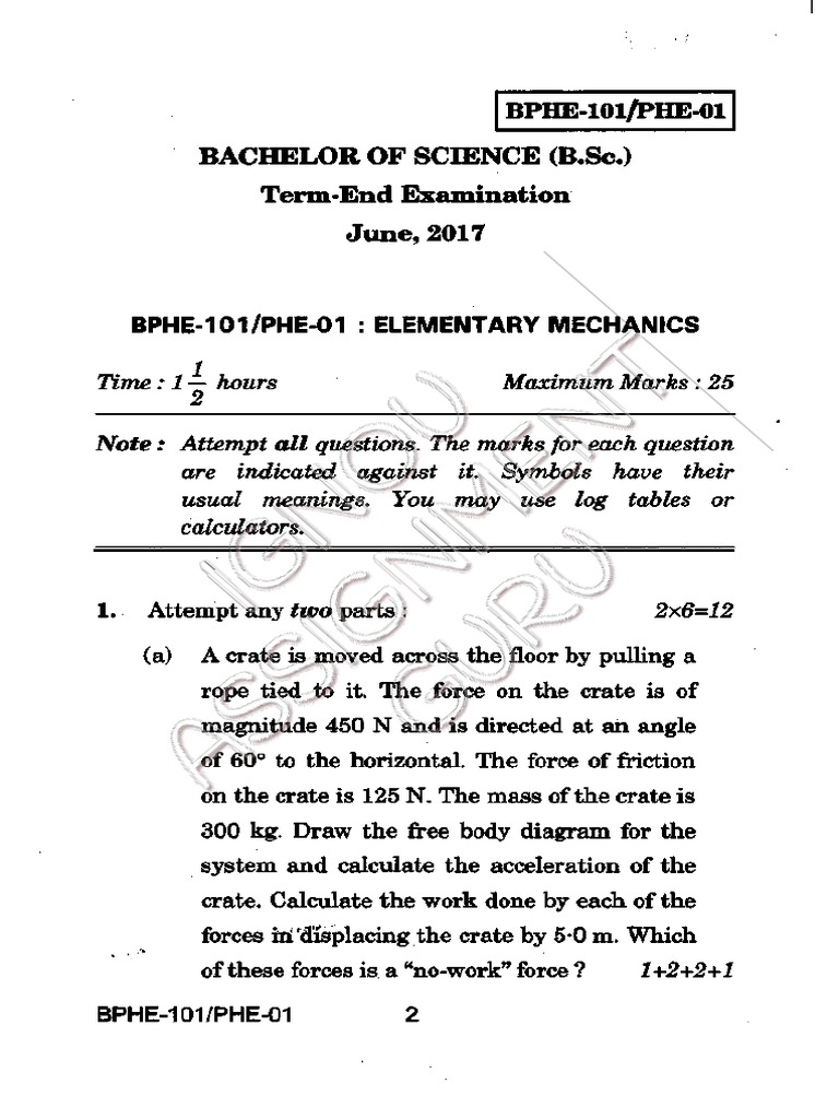 BPHE-101-PHE-01 - ENG-J17 - Compressed | PDF | Force | Torque