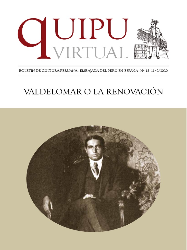 Abraham Valdelomar: Legado Literario | PDF | Perú