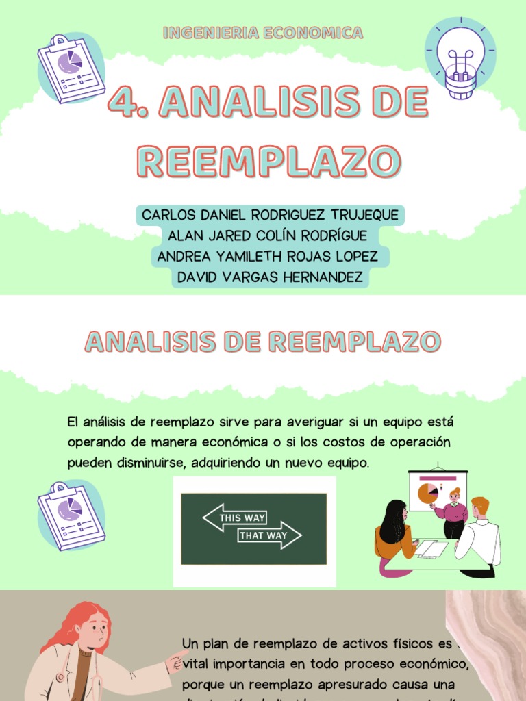 Análisis de Reemplazo de Activos | PDF | Planificación | Mercado (economía)