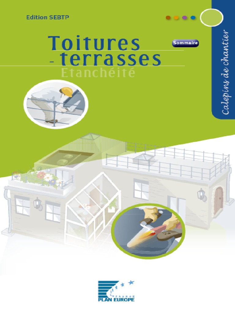 Calepin - Toitures Terrasses Étanchéité | PDF