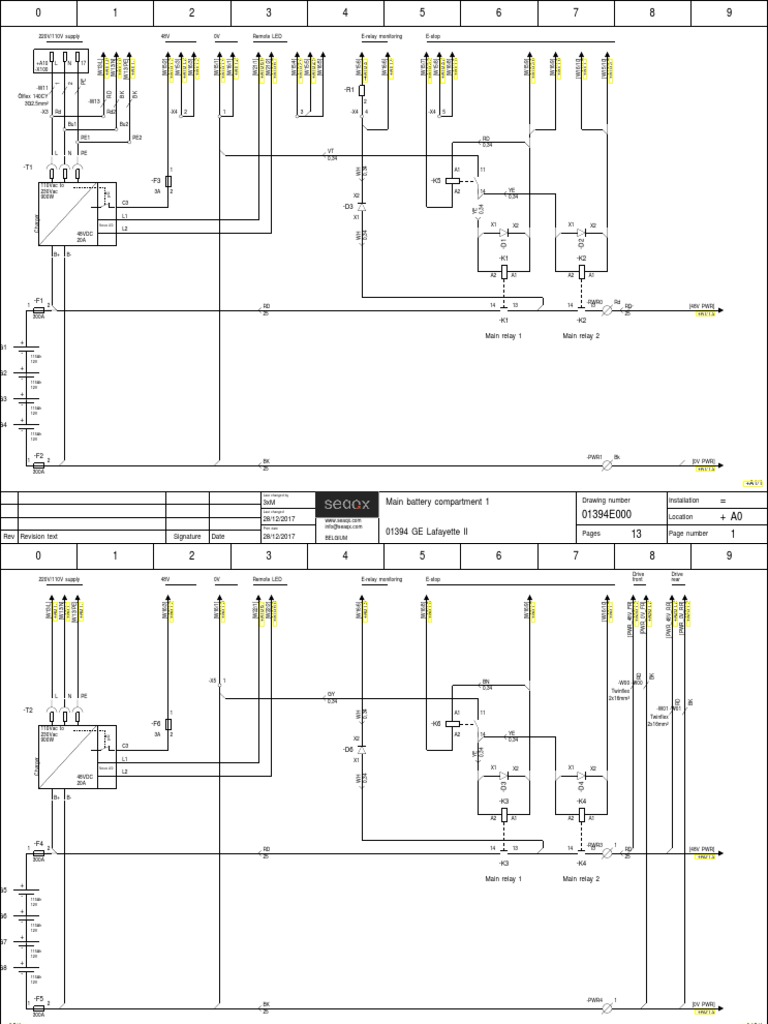 Seaqx Wiring Diagram | PDF