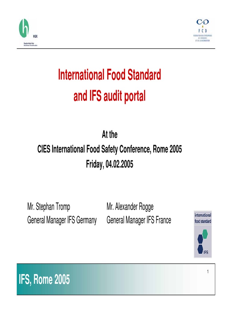 IFS Stephan-Tromp-Alexander Rogge | PDF | Audit | Supply Chain