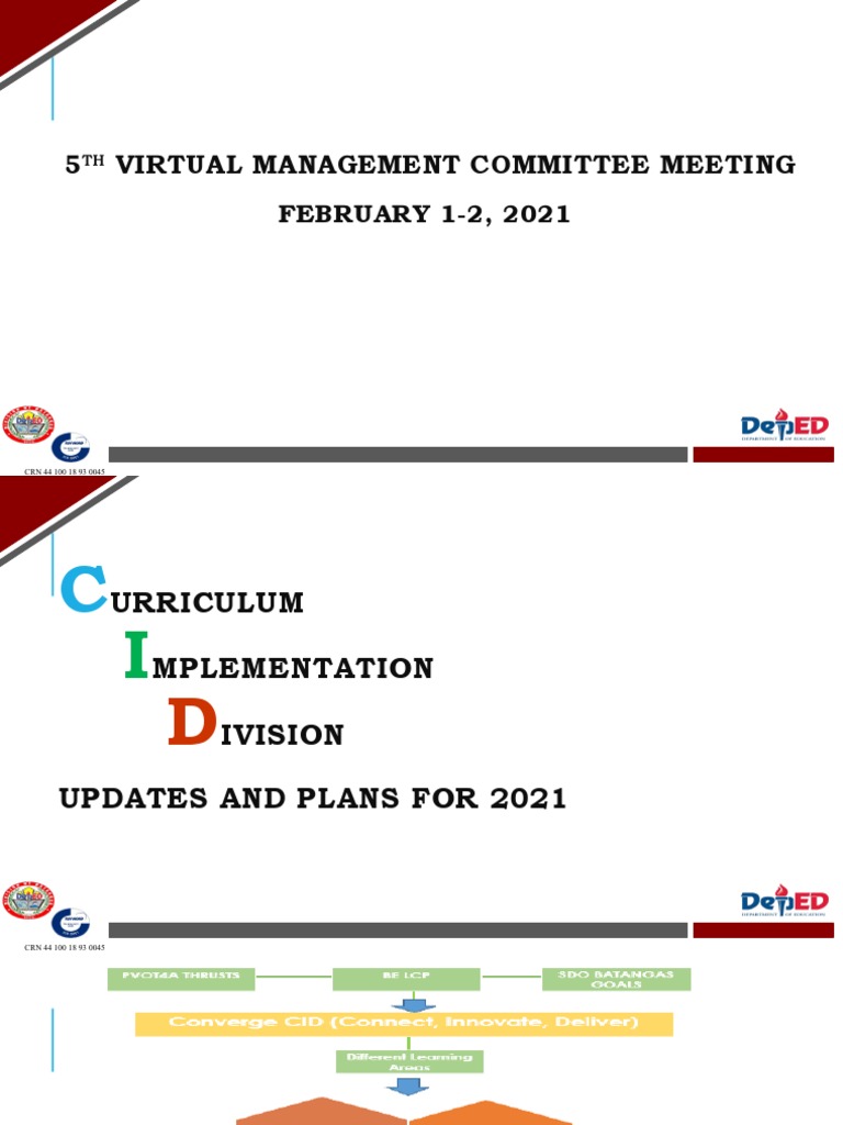5th MANCOM PRESENTATION CID | PDF | Business | Computers