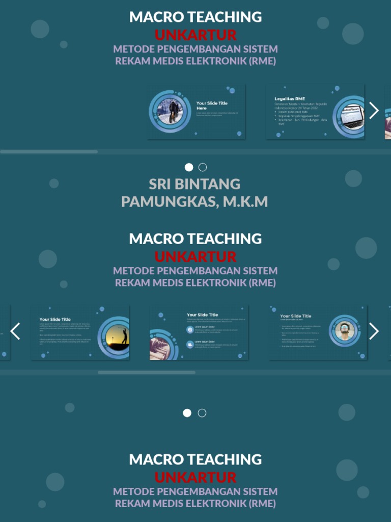 Macro Teaching Metode Pengembangan RME | PDF