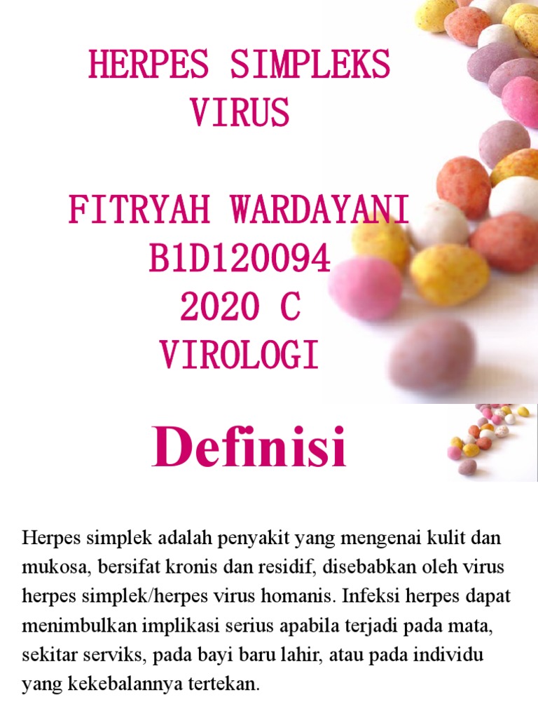 Herpes Simplex Virus | PDF | Pengembangan Diri | Kesehatan Holistik