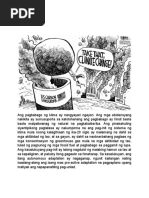 Feature Writing Filipino Example | PDF