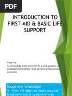 Basic PPT For First Aid Training | PDF | First Aid | Health Care