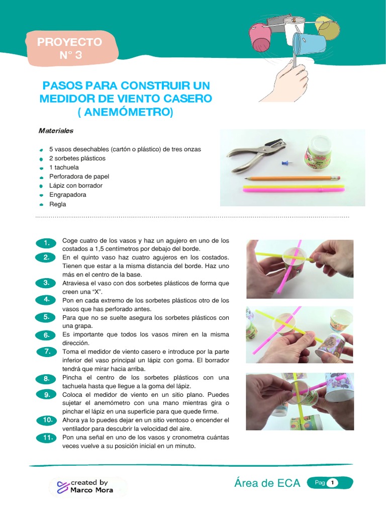 Ficha Eca Proyecto 3 Bach | PDF
