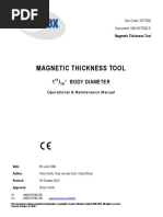 Sondex PLT Tools User Guide | PDF | Flow Measurement | Pressure Measurement