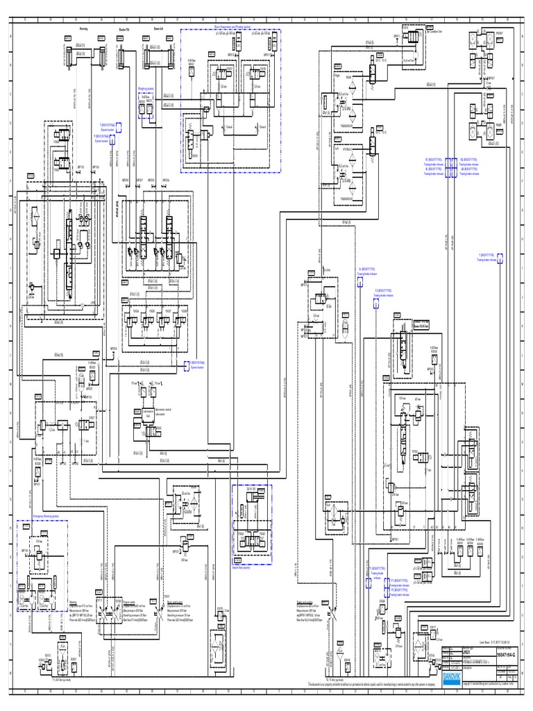 LH621i Schema Hydrauliques 2 | PDF | Véhicules à roues | Constructeurs ...
