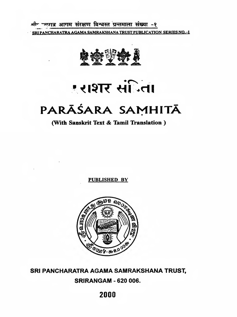 Parasara Samhita | PDF | History
