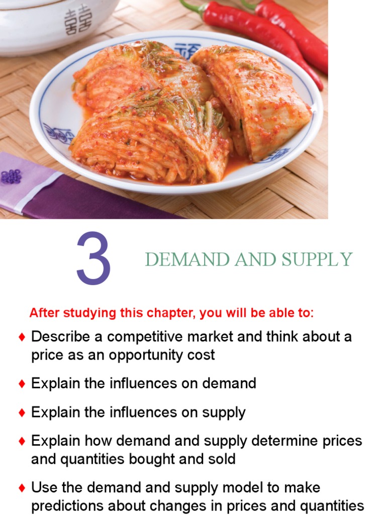 Ch03 Parkin Demand Supply | PDF | Supply And Demand | Supply (Economics)