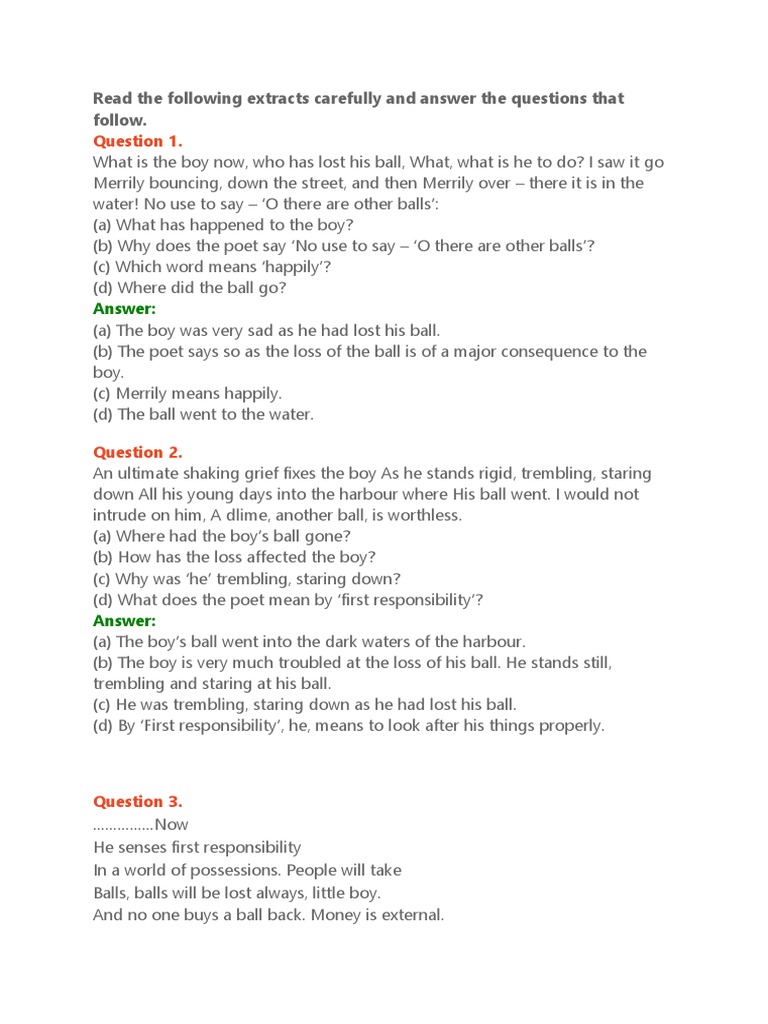 English Extracts | PDF