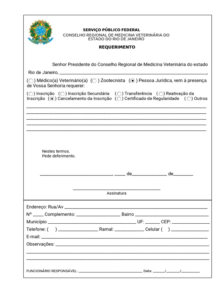 Requerimento O Que Tipos Modelo Exemplos Portugu S Verloop Iomodelo De ...