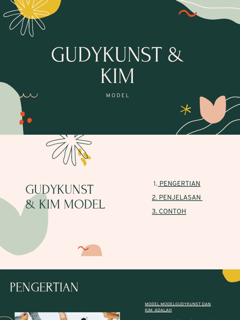 Model Gudykunst & Kim dalam Komunikasi Antarbudaya | PDF