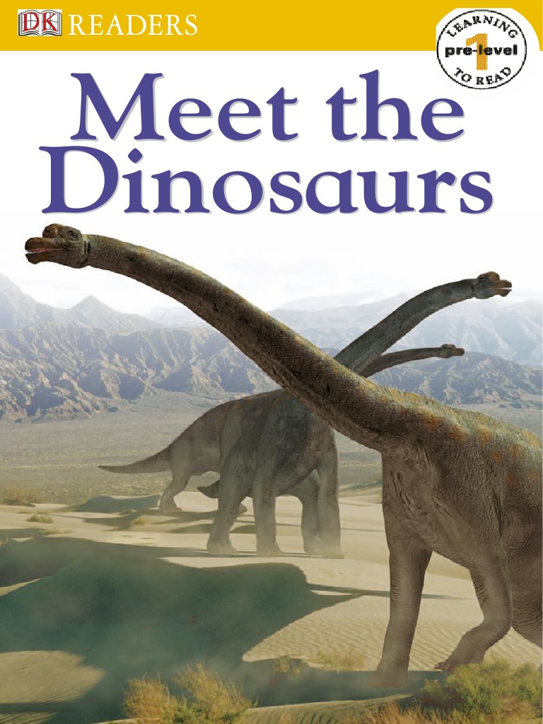 Meet The Dinosaurs Pre Level - 1 | PDF