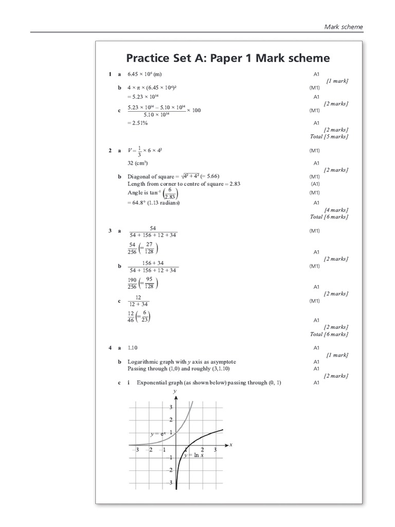 Set A Paper1 Español Soluciones | PDF | Mathematical Analysis | Mathematical Objects