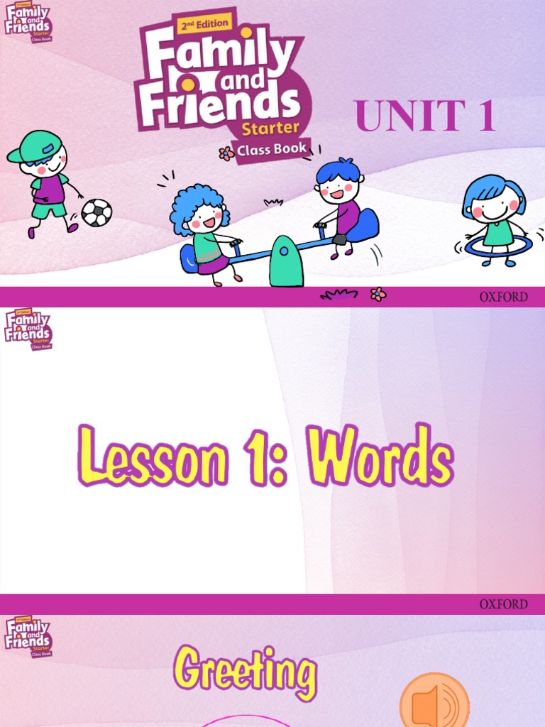 Starter-Unit 1-Lesson 1 | PDF