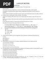 CBSE Class 9 Physics Worksheet - Force and Laws of Motion | PDF ...