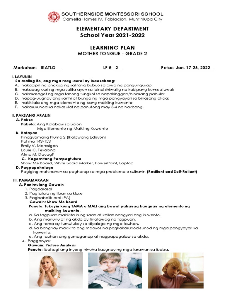 LP2 MT 3rd QTR GR. 2 SY2021 2022 EDITEDsignedDR | PDF