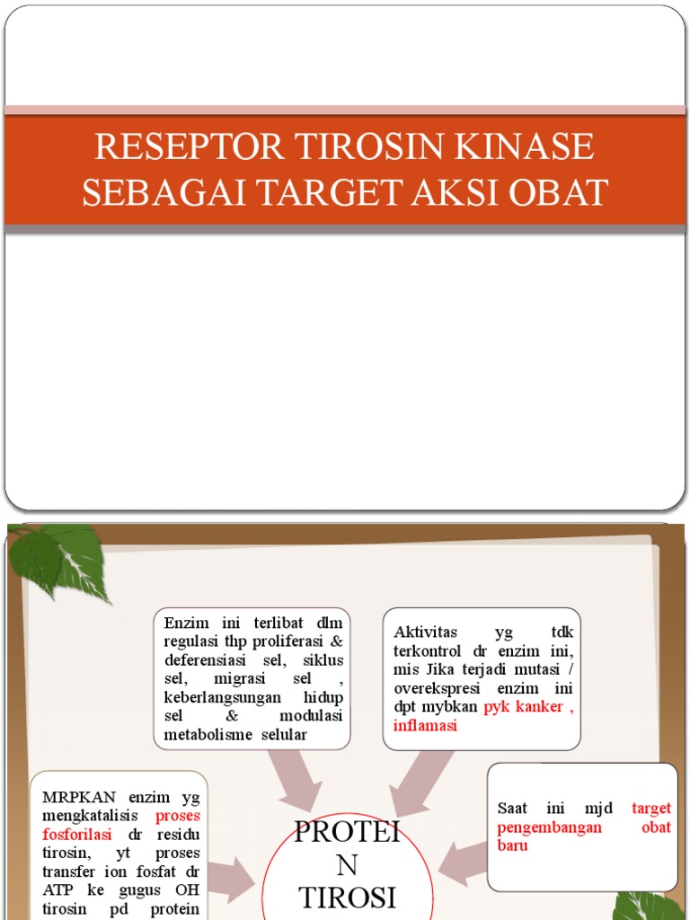 Reseptor Tirosin Kinase Sebagai Target Aksi Obat | PDF | Memasak ...
