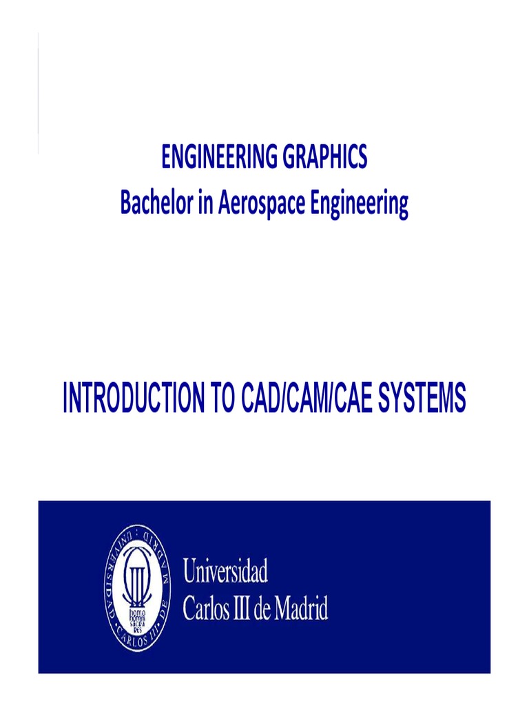 Chapter 1. Introduction. CAE Systems - Slides | PDF | Computer Aided Design | Product Lifecycle