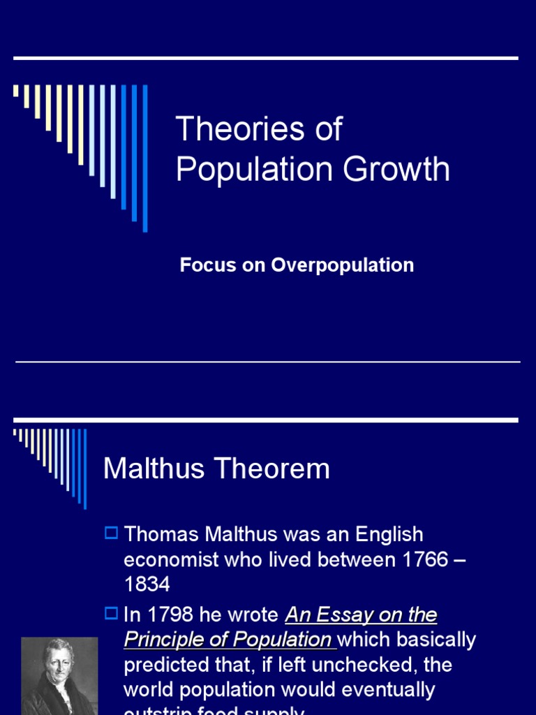 Theories of Population Growth and Overpopulation F2022 | PDF ...