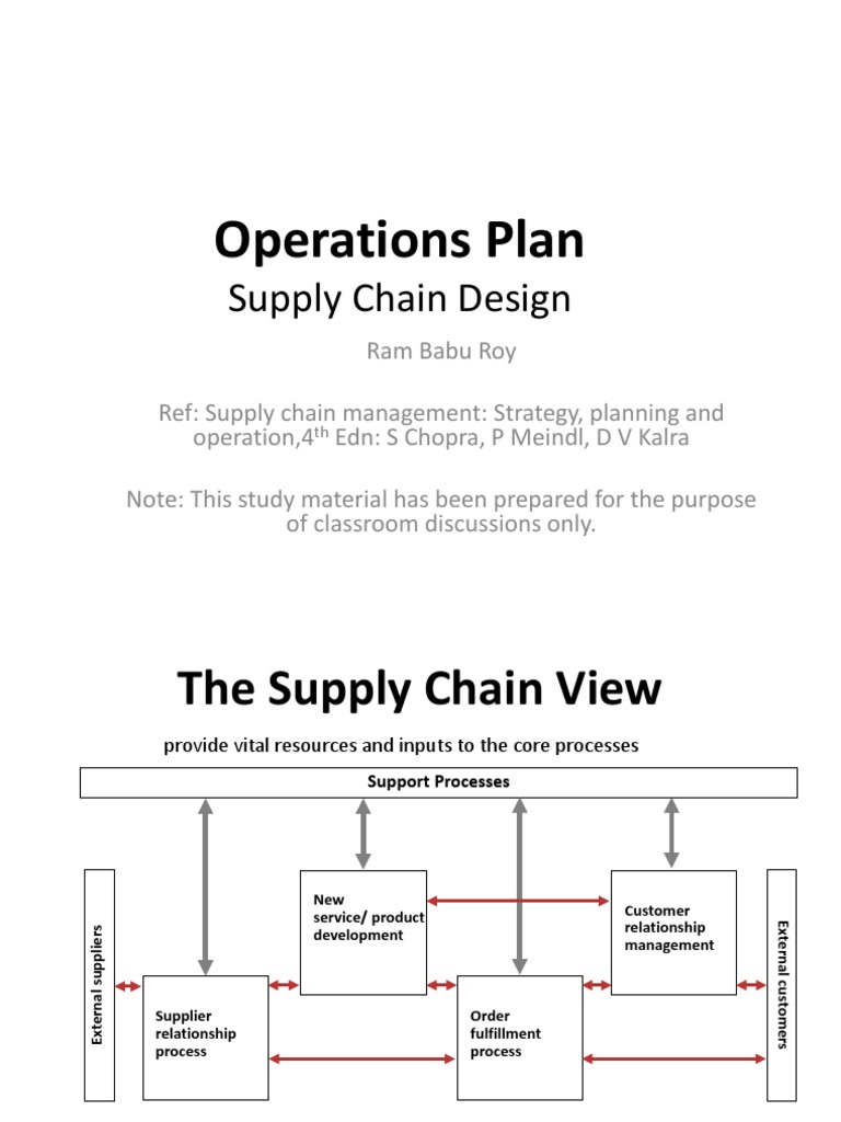 B Plan Handout 10 | PDF | Supply Chain | Net Present Value