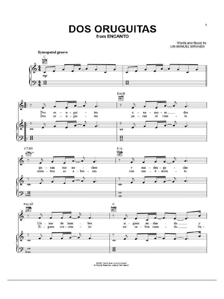 Dos Oruguitas 1 | PDF