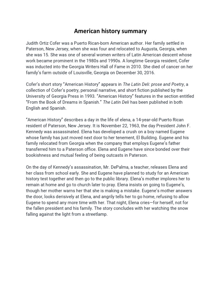 American History | PDF