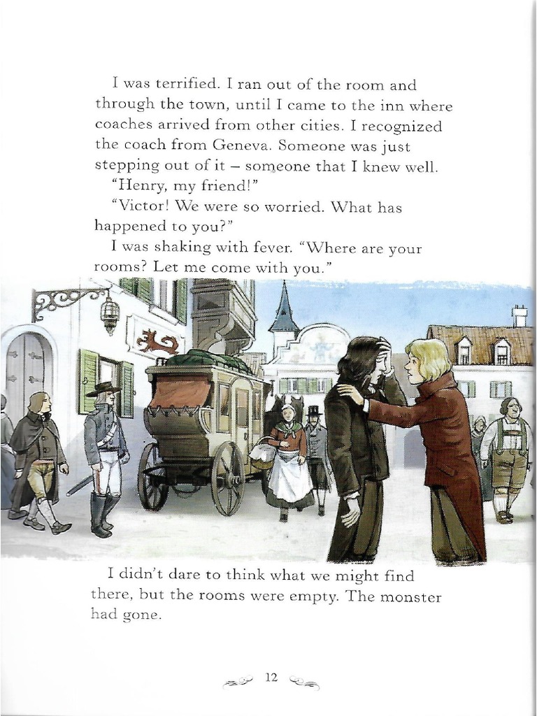 Frankenstein Book Pages 11-16 | PDF