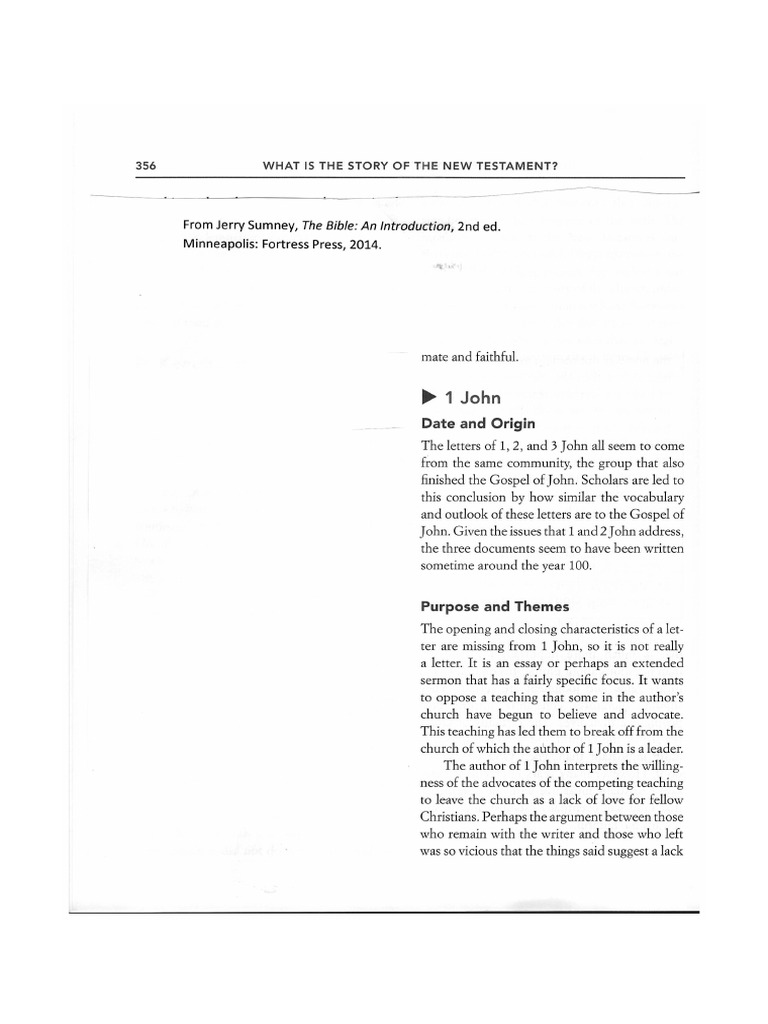 Sumney 1-3 John | PDF