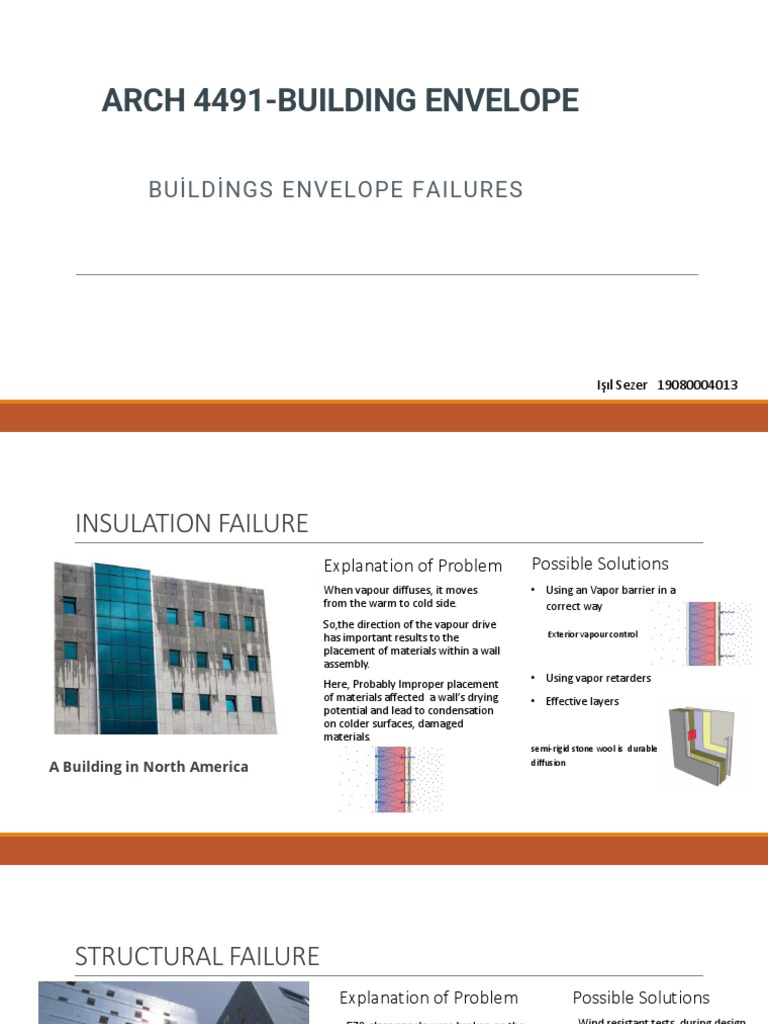 Building Envelope Failure Analysis | PDF | Window | Glasses