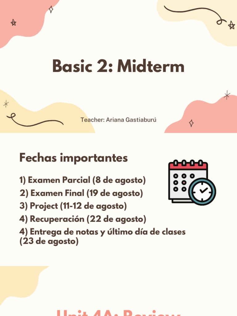 BASIC II - UNAC (Midterm) | PDF